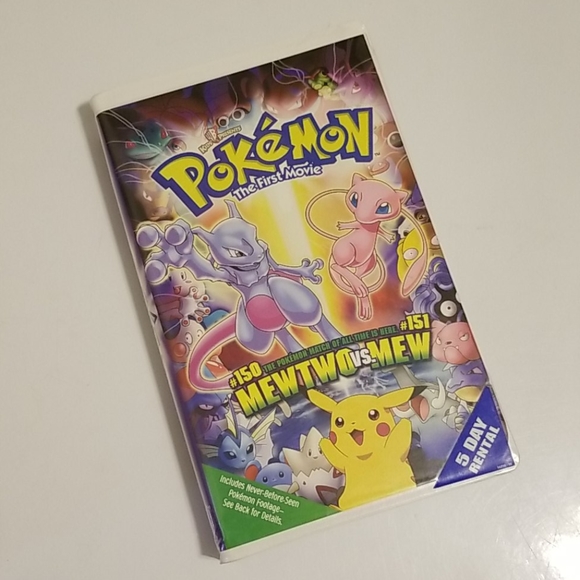 Pokemon 3 The Movie Vhs